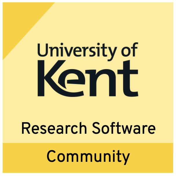 Research Software Community of Practice at Kent | We are a network of researchers at the ...